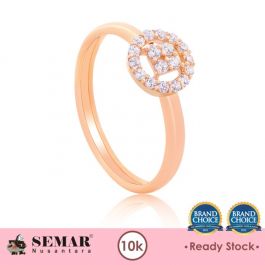 Cincin Emas Spring Sunlight Gold 10K